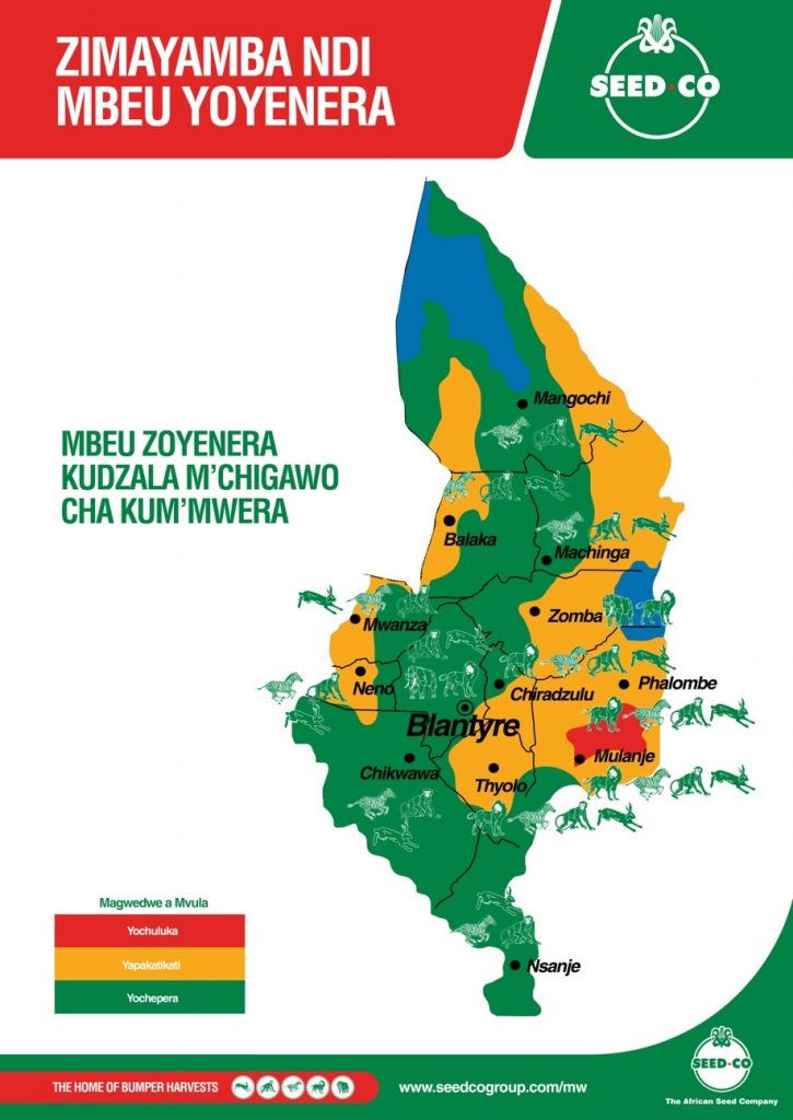Farming Regions - Seed Co Malawi | Field Crops