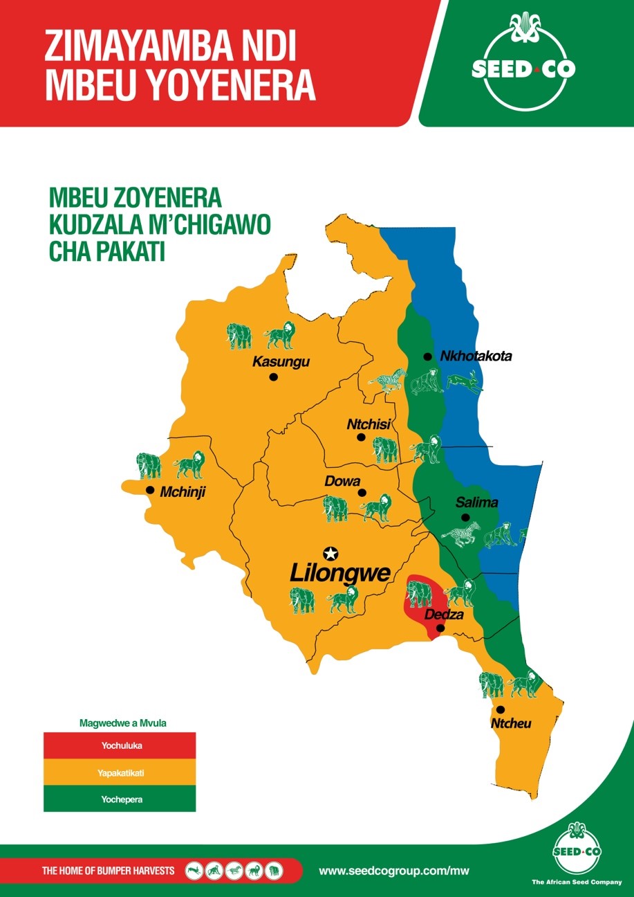 Farming Regions - Seed Co Malawi | Field Crops